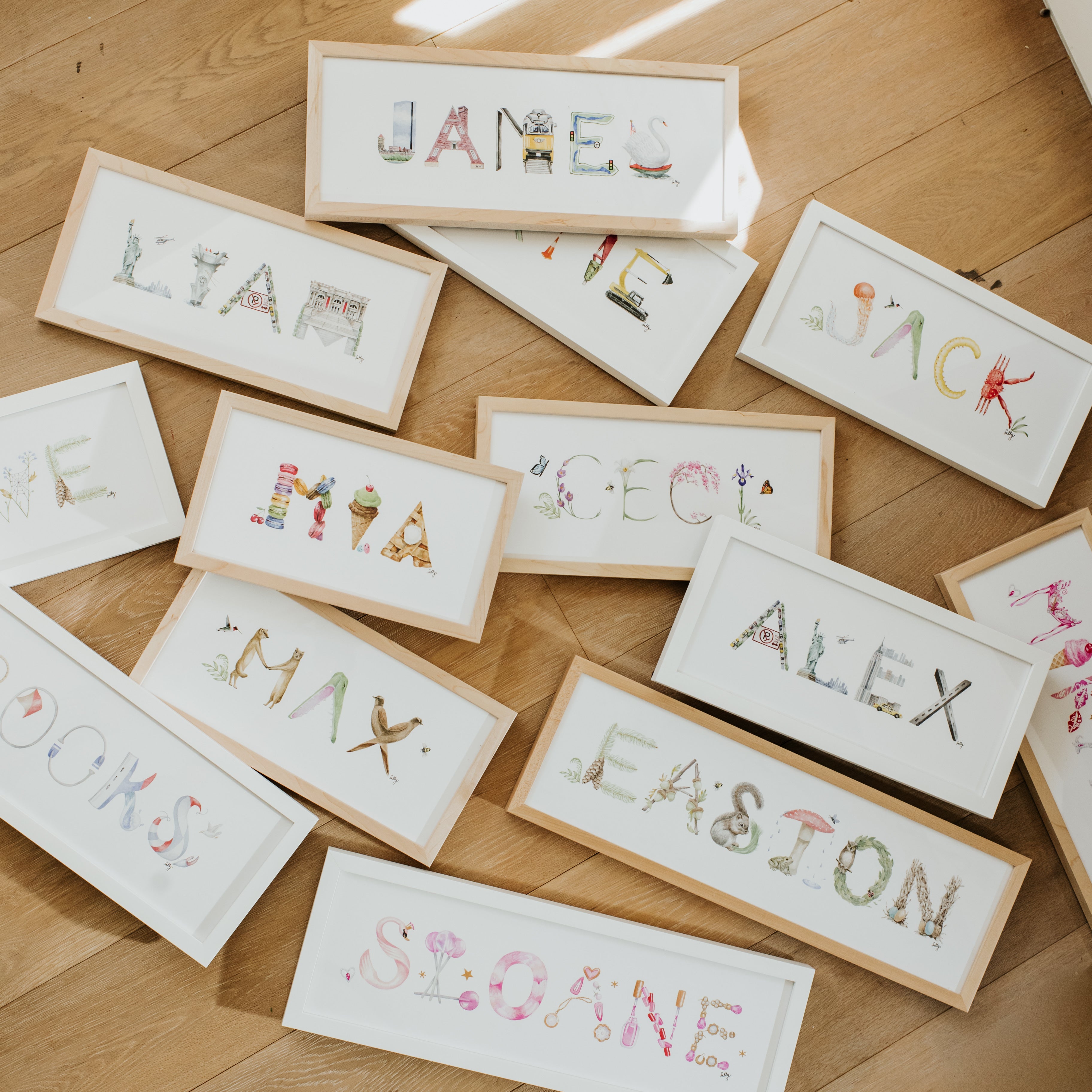 Name Prints – The Letter Nest