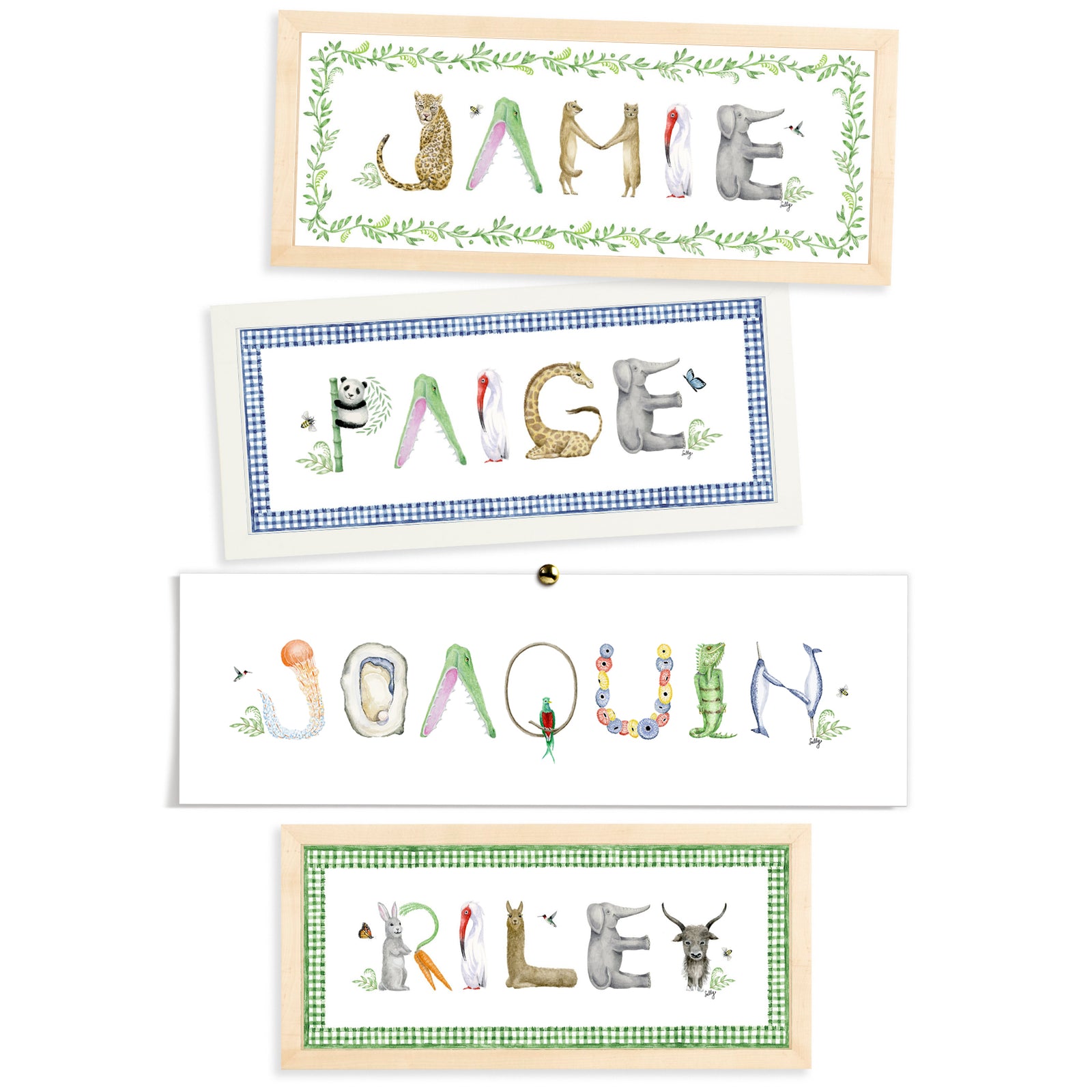 Name Prints – The Letter Nest