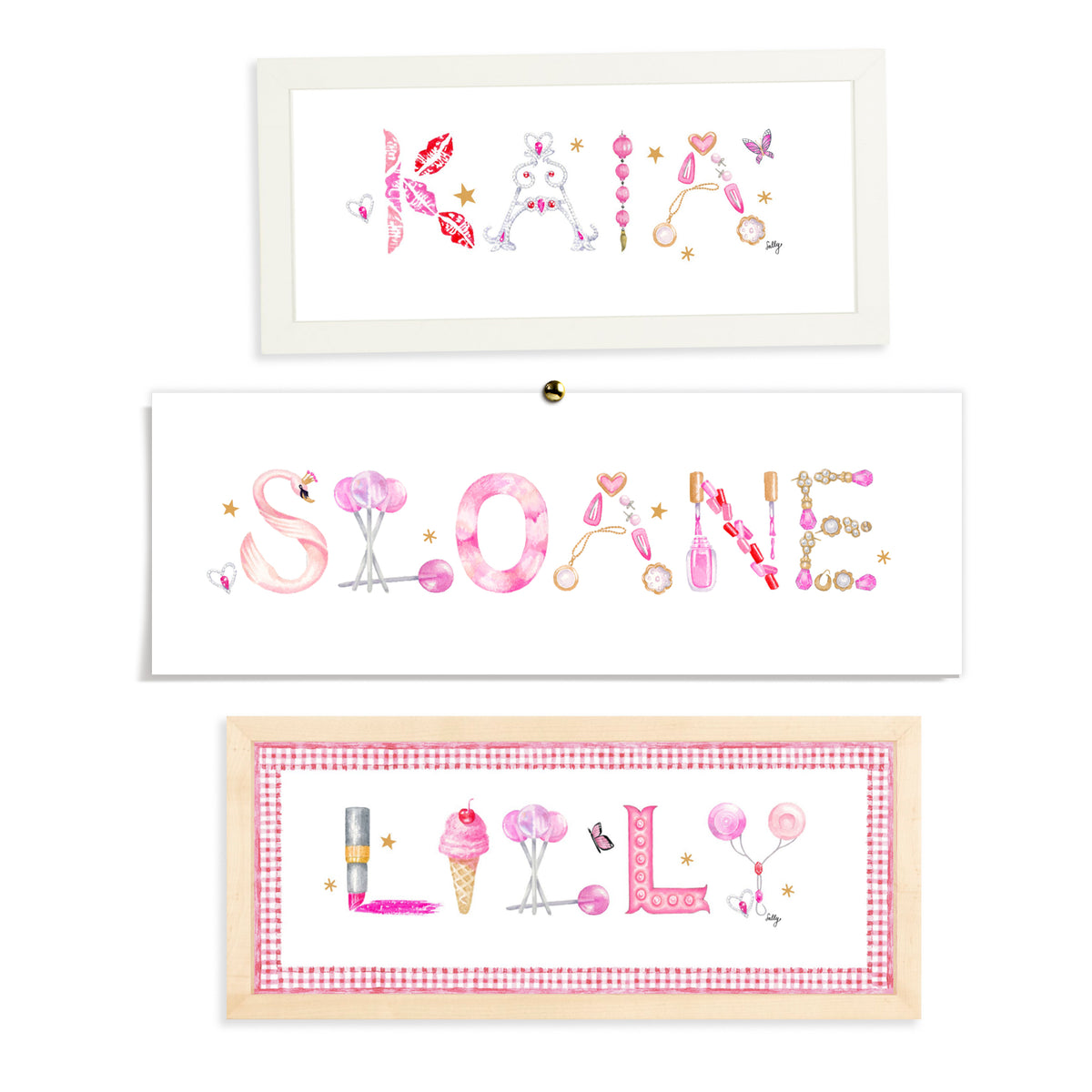 Name Prints - The Letter Nest