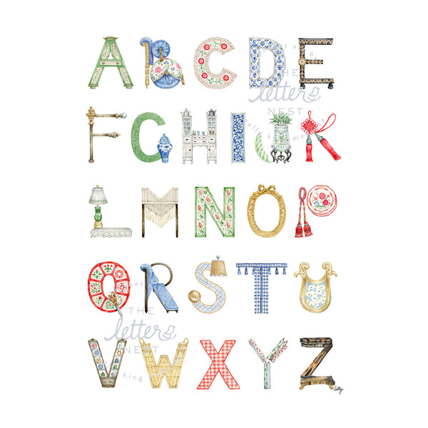Interior Design Personalized Stationery - The Letter Nest