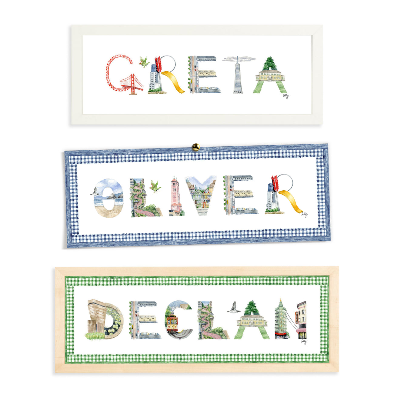 Name Prints – The Letter Nest