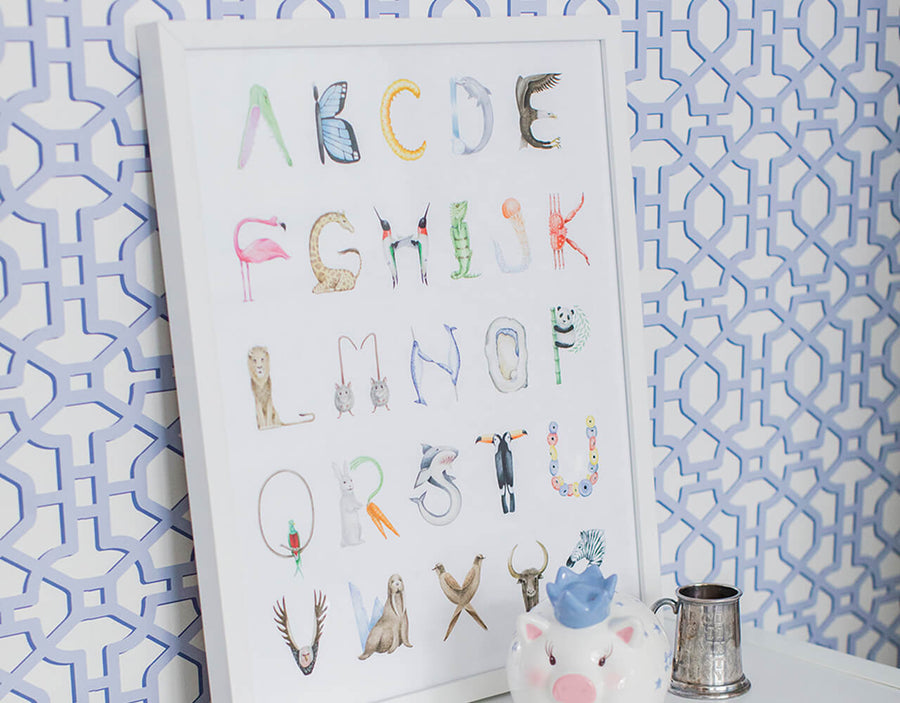 Boston Alphabet Print – The Letter Nest